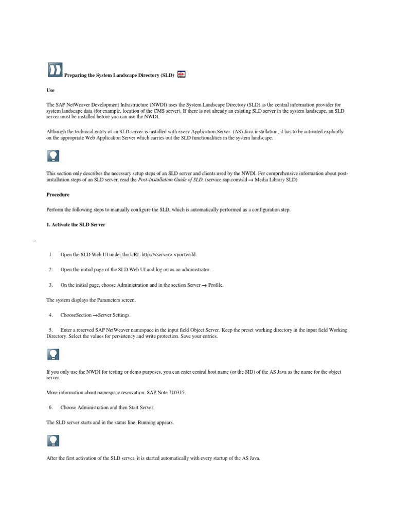 SLD Config | PDF | Java (Programming Language) | World Wide Web