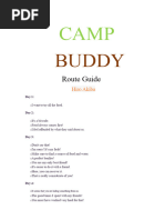 Natsumi's Camp Buddy Route Guide | PDF | Self-Improvement | Lifestyle