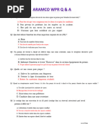 VCA Base - Questionnaire - Réponse | PDF