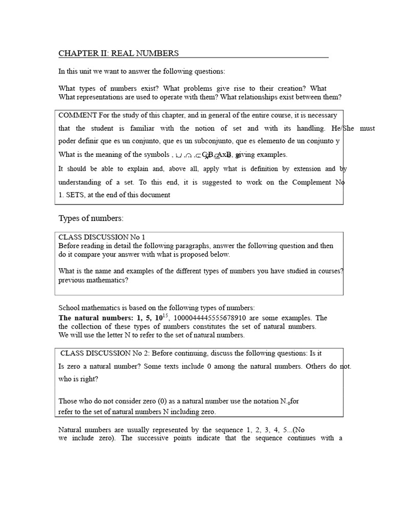real numbers eleventh grade | PDF | Numbers | Rational Number