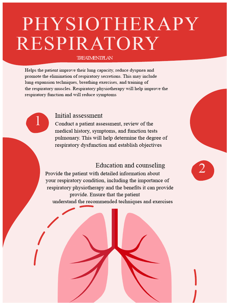 Respiratory Physiotherapy Treatment Plan | PDF