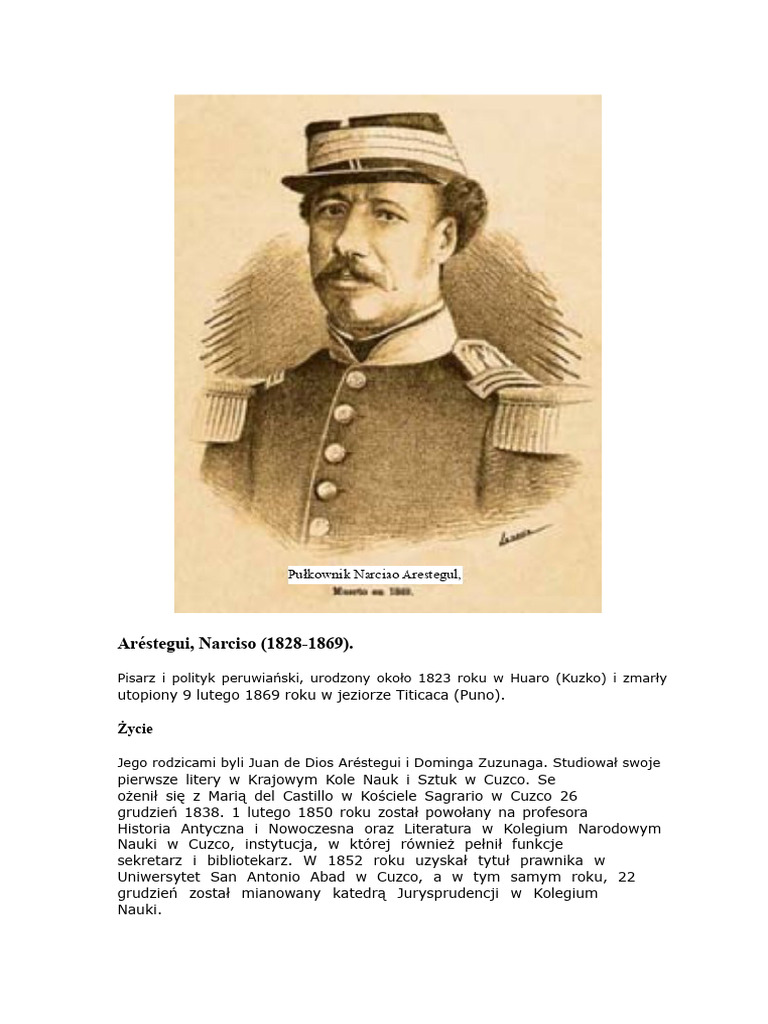 Aréstegui | PDF