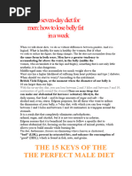 The 28 Day Diet | PDF | Meal | Salad