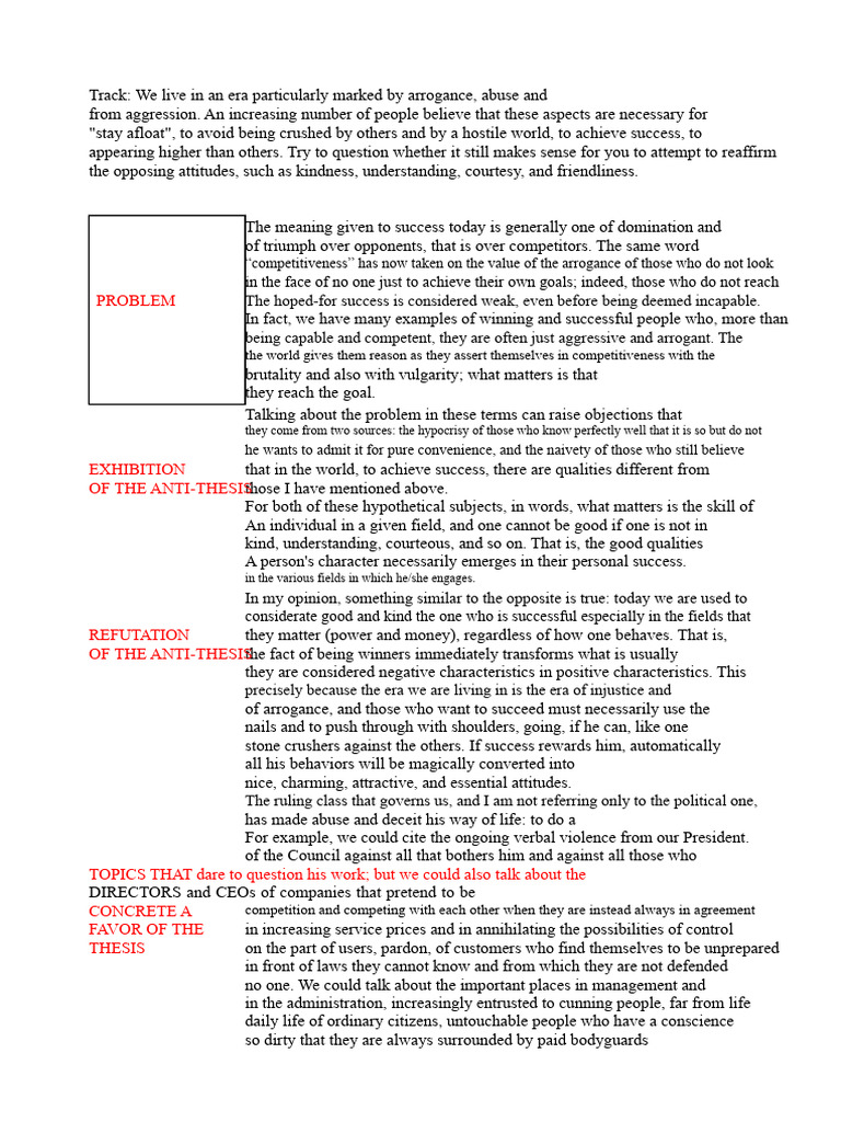 Examples of Argumentative Texts | PDF | Reason