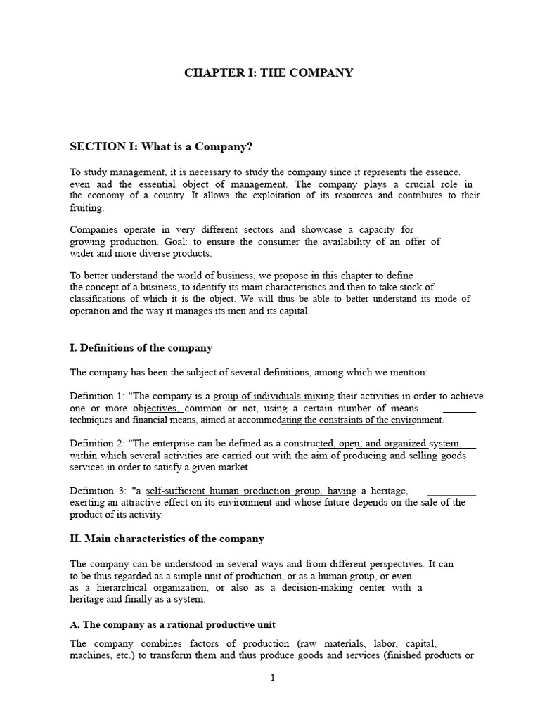 Principles of Management Course 1 | PDF | System | Cooperative