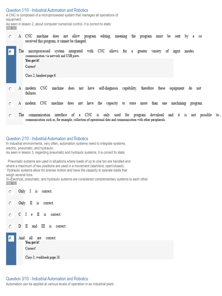 Apol1 Attempt 1 Answer Key | PDF | Programmable Logic Controller ...