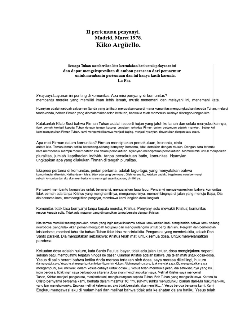 Karakteristik Penyanyi Salm | PDF