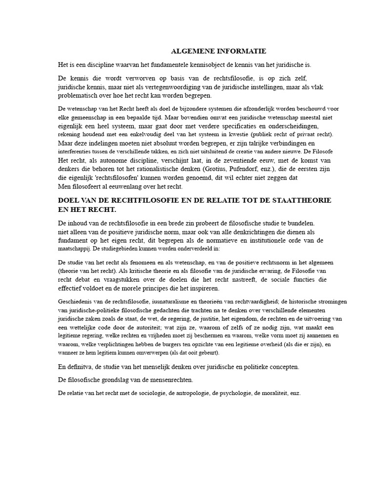 Algemene Filosofie | PDF