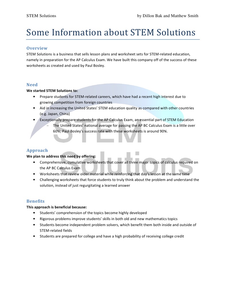AP Calculus Prep with STEM Solutions | PDF
