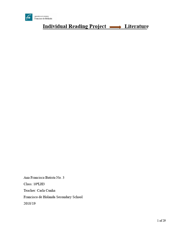 Individual Reading Project - I Am Malala | PDF | Malala Yousafzai ...