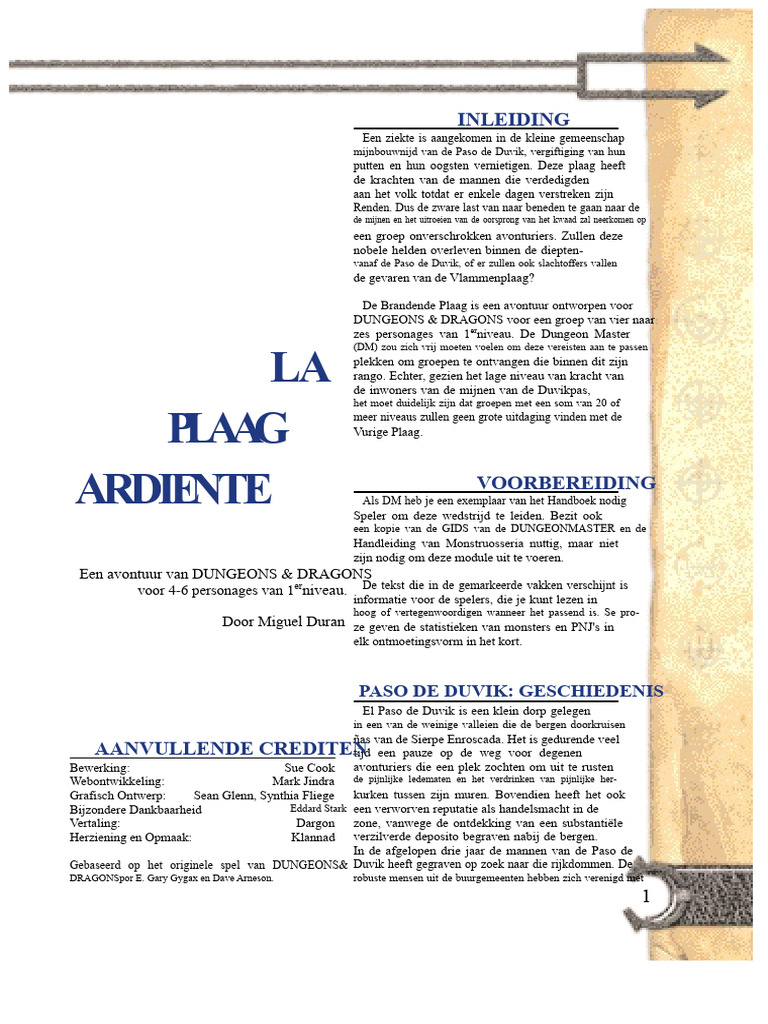 De Vurige Plaag | PDF