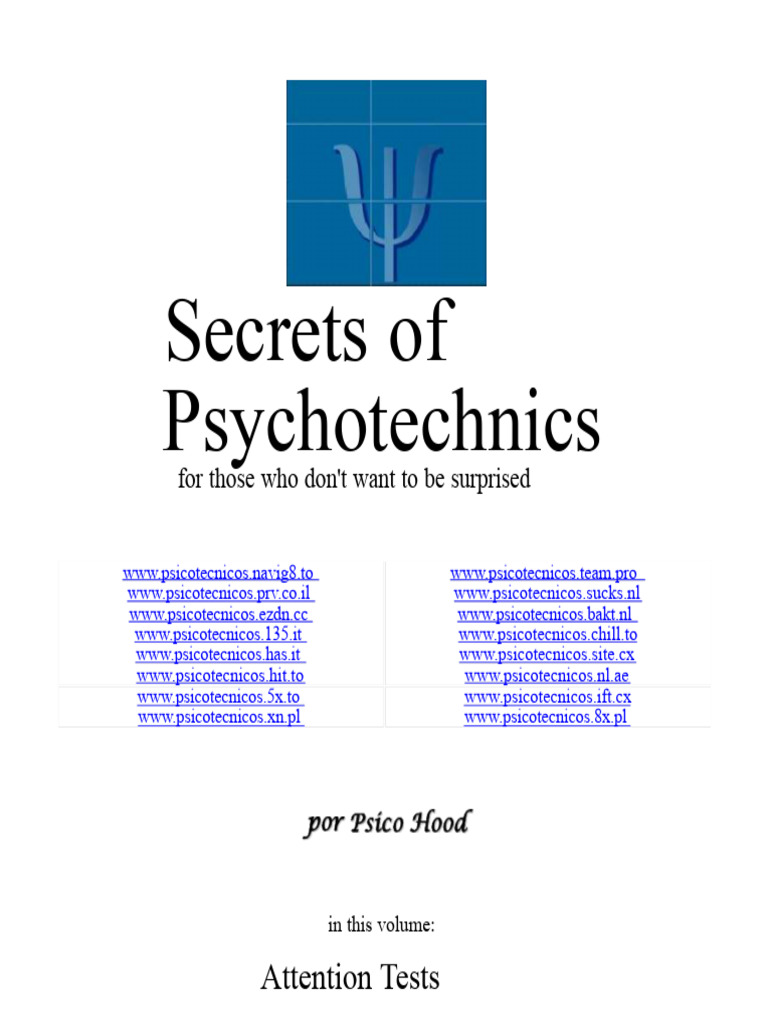 (Manual) Attention Tests (Tealt, Teadi, Teaco-Ff) | PDF | Percentile ...