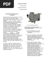 Keihin CVK32 Carburetor Maintenance Guide | PDF | Carburetor | Throttle