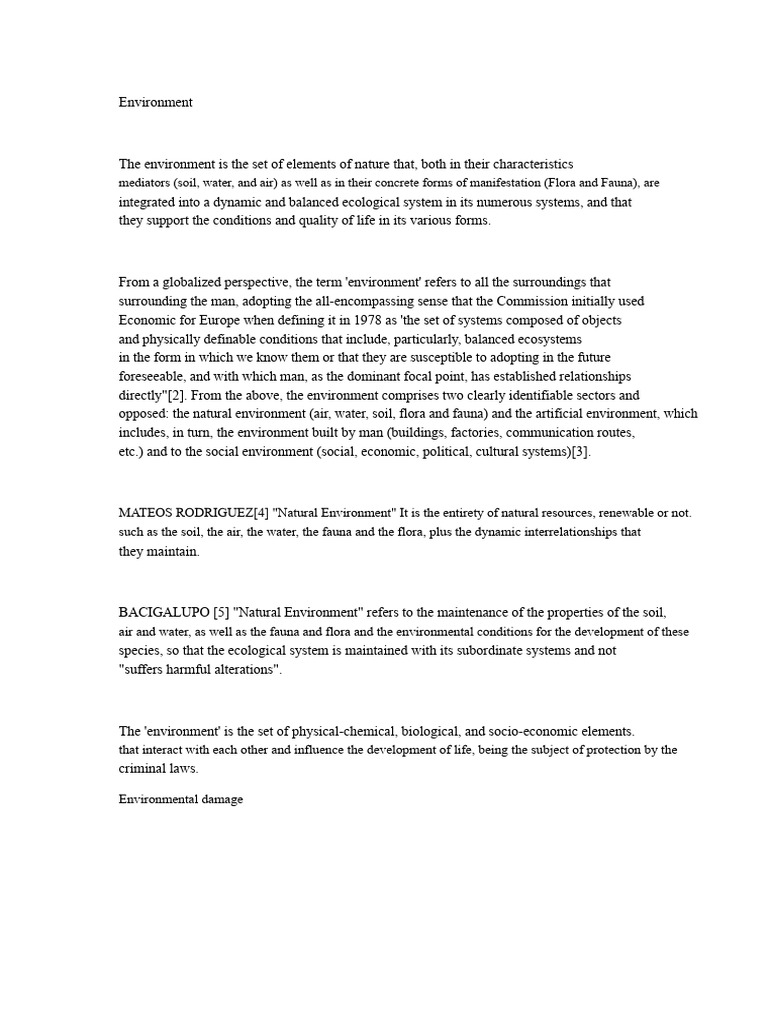Environment - Theoretical Framework | PDF | Waste | Waste Management