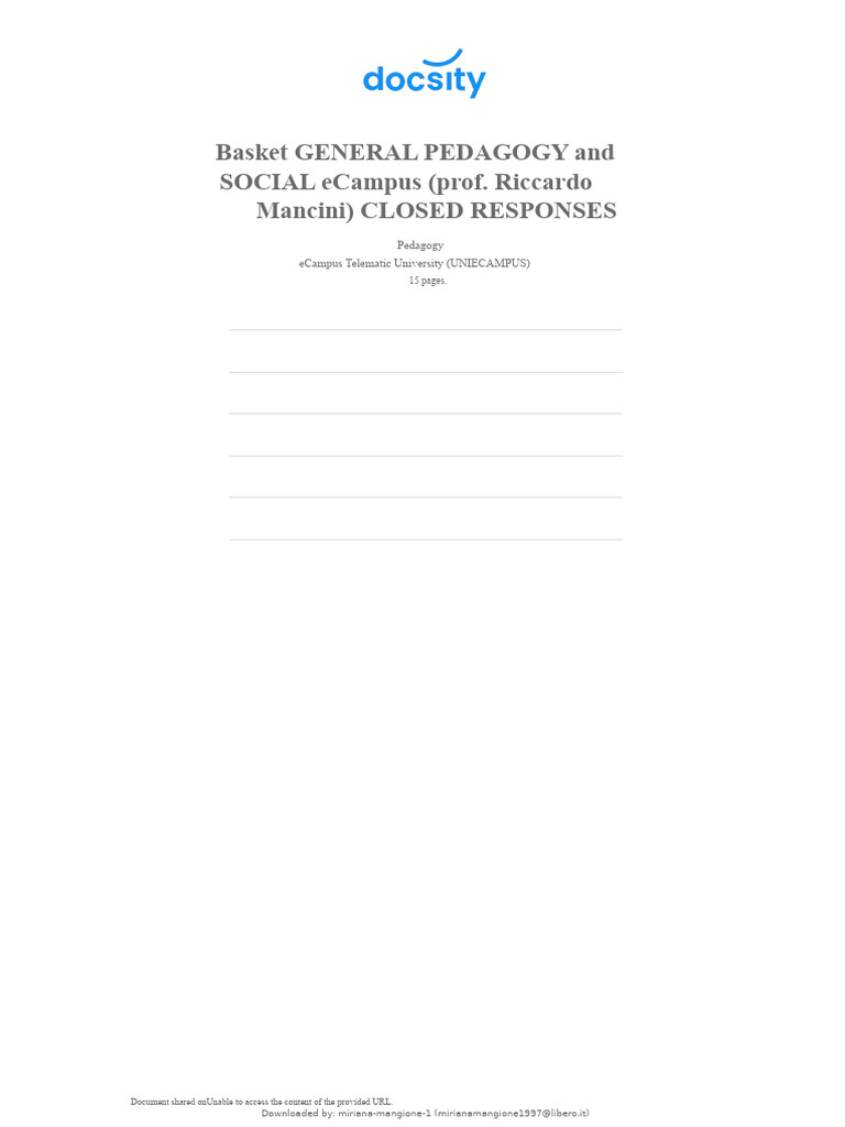 General and Social Pedagogy Insights | PDF | Leadership | Pedagogy