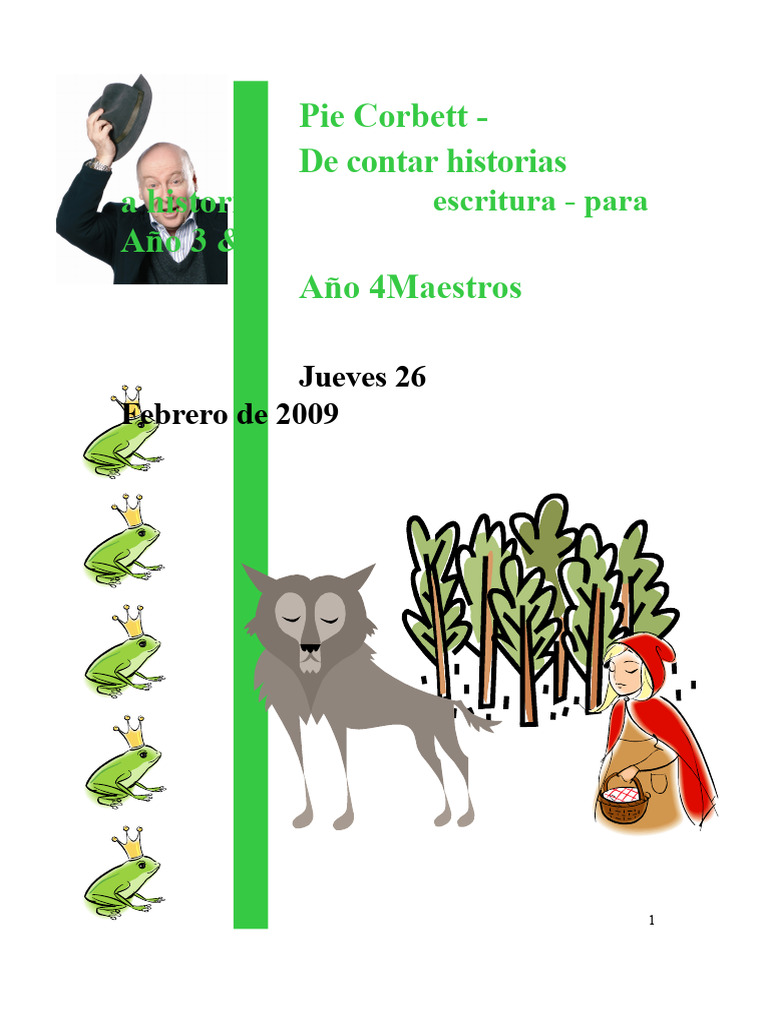 Pie Corbett - Enseñando a Escribir en el Año 3 | PDF | Poesía | Experiencia