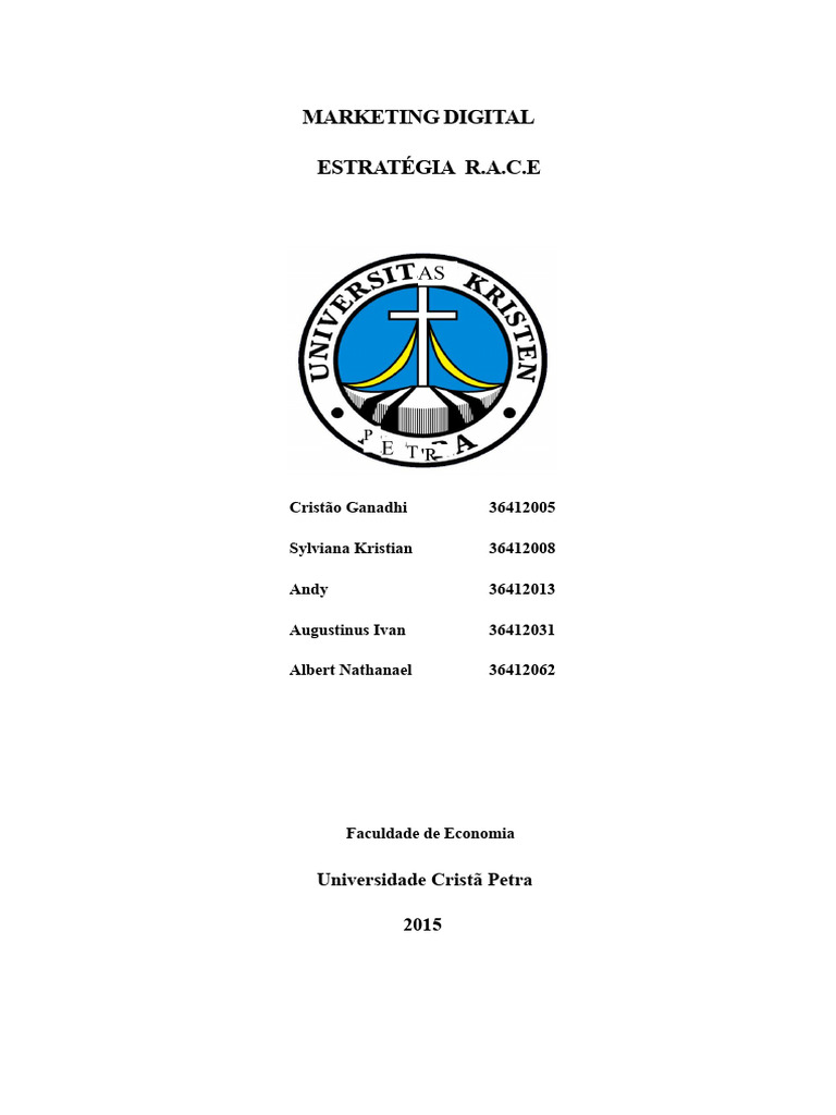 Marketing Digital - Estratégia RACE | PDF | Marketing | Publicidade