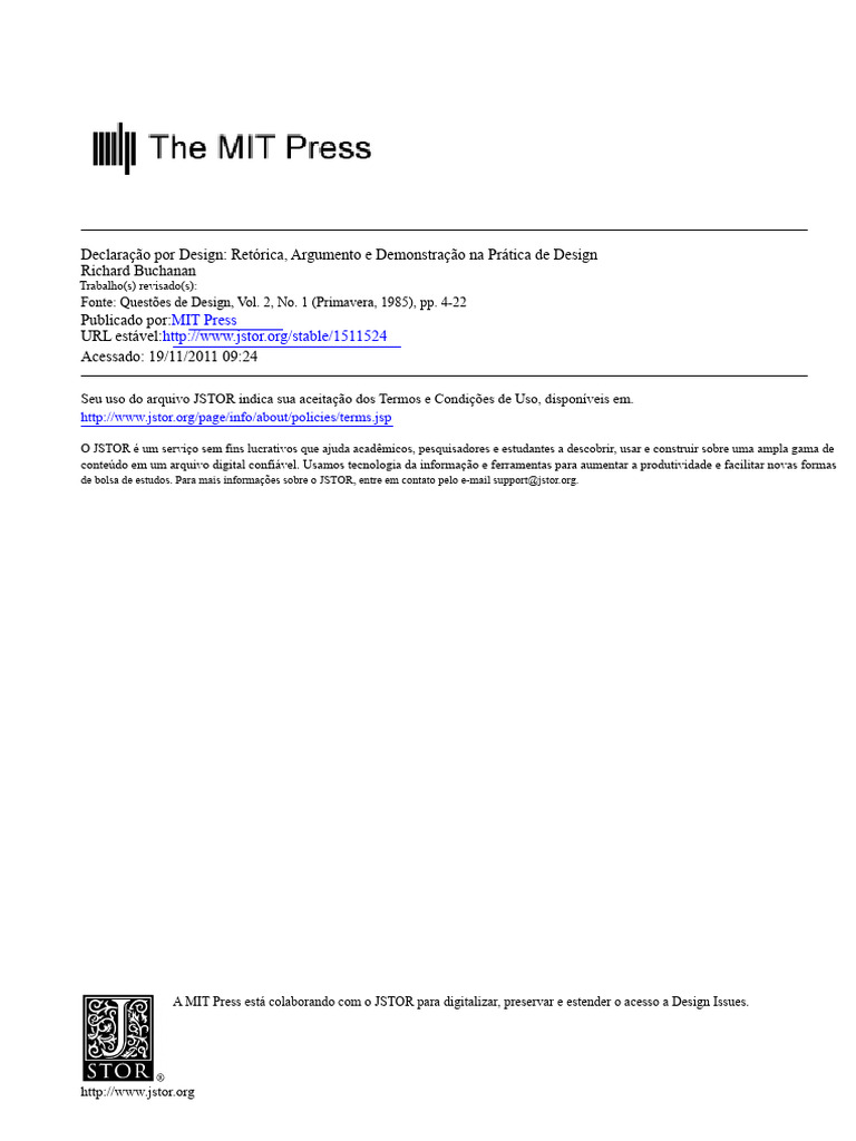 Richard Buchanan | PDF