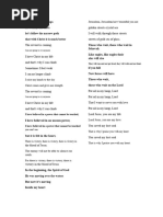Confidence: Lyrics by Sanctus Real | PDF