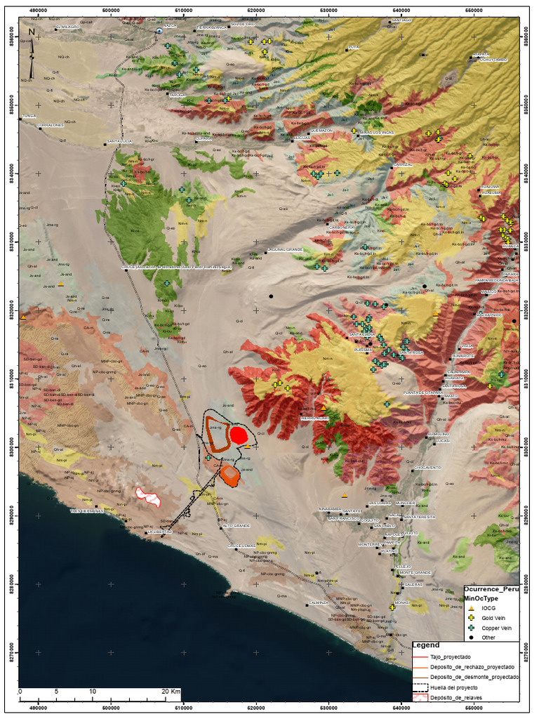 Mapa Geológico | PDF