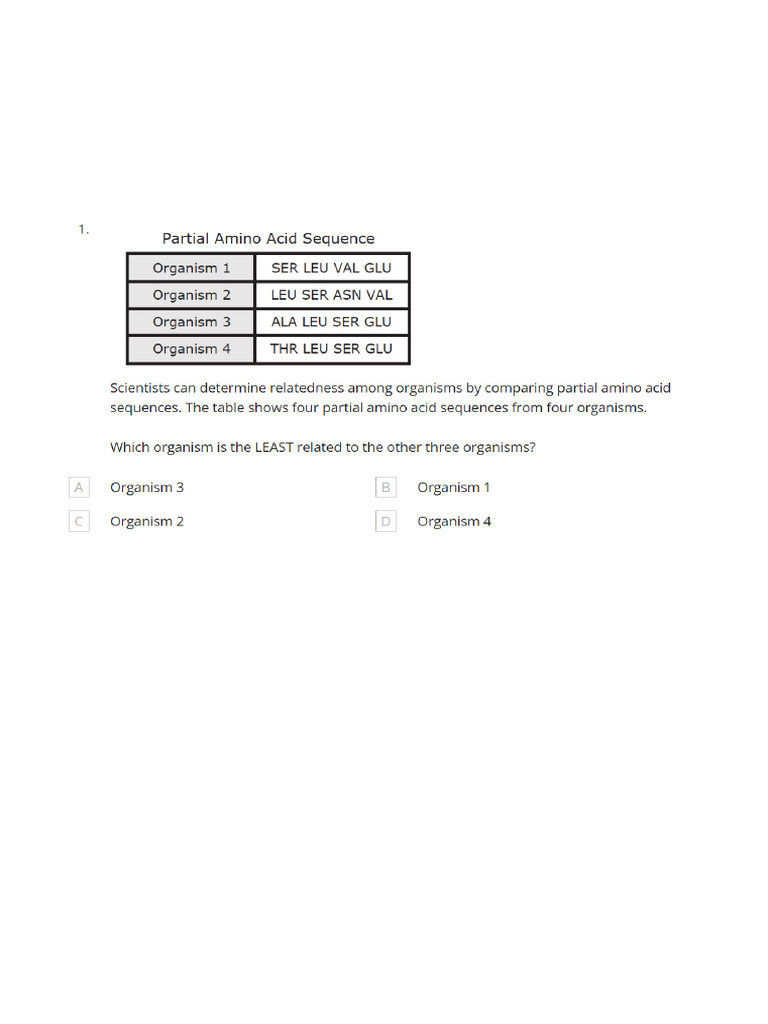 Amino Acid Sequence and Coding | PDF