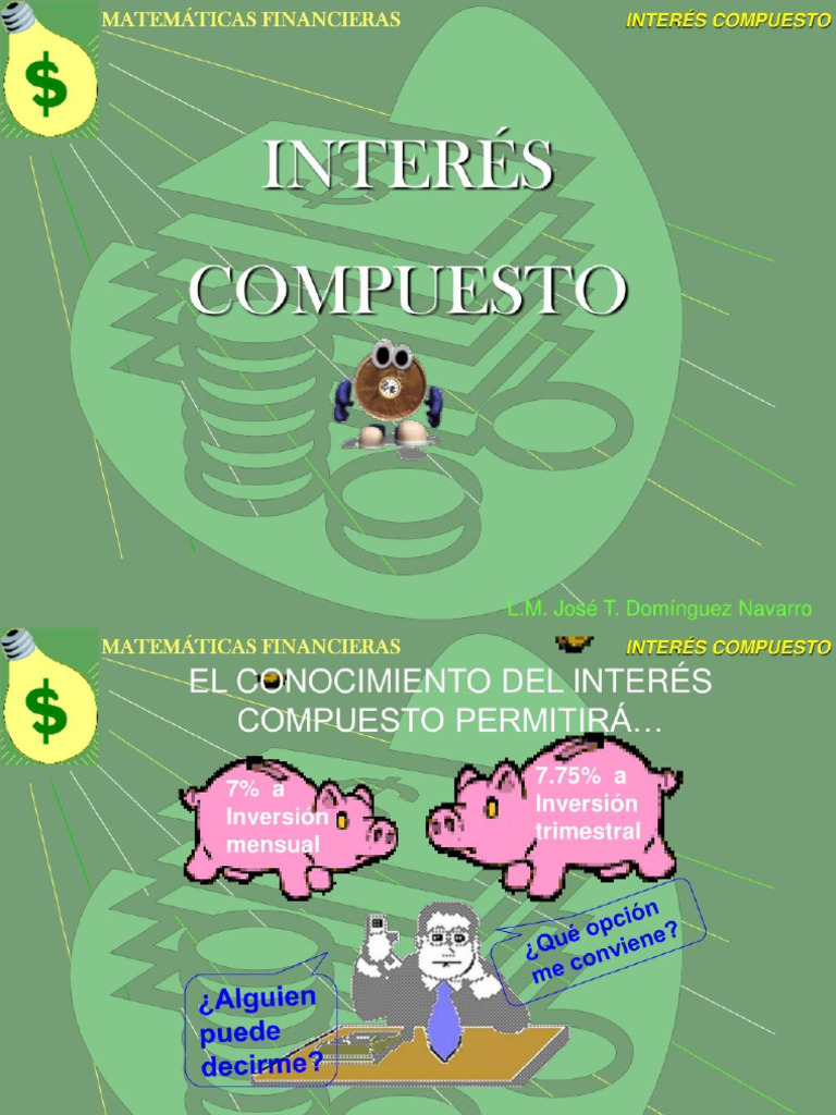 S8 4 Interes Compuesto | PDF