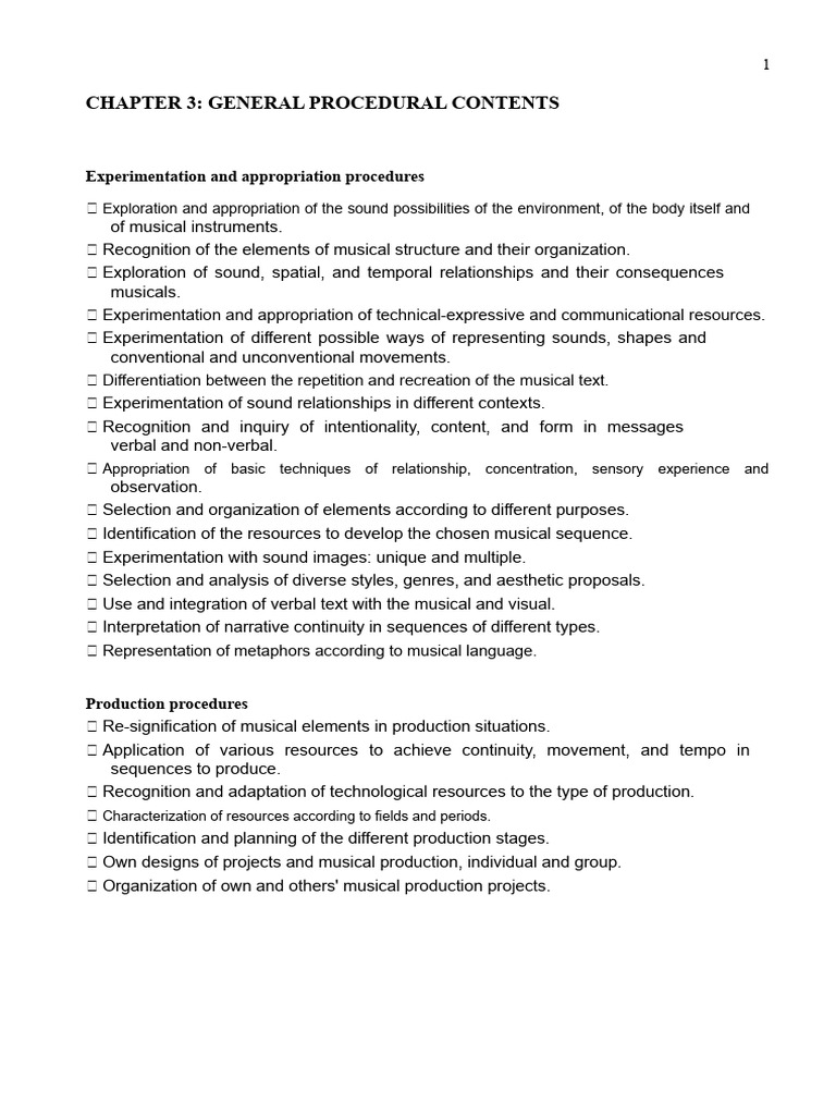 Procedural and Attitudinal Contents | PDF | Communication | Nonverbal ...
