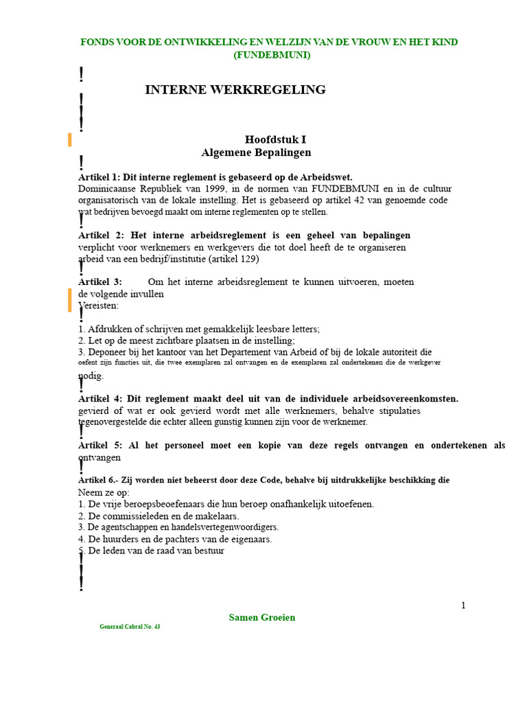 REGLEMENT | PDF