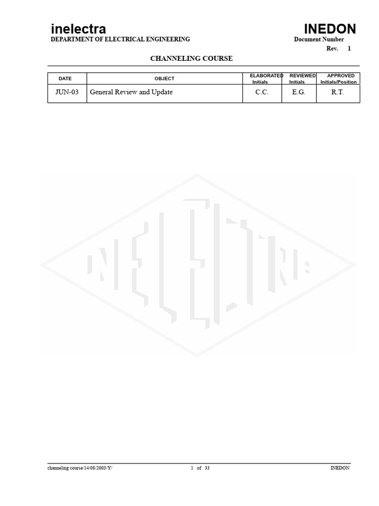 Electrical Channeling Course Overview | PDF | Pipe (Fluid Conveyance ...