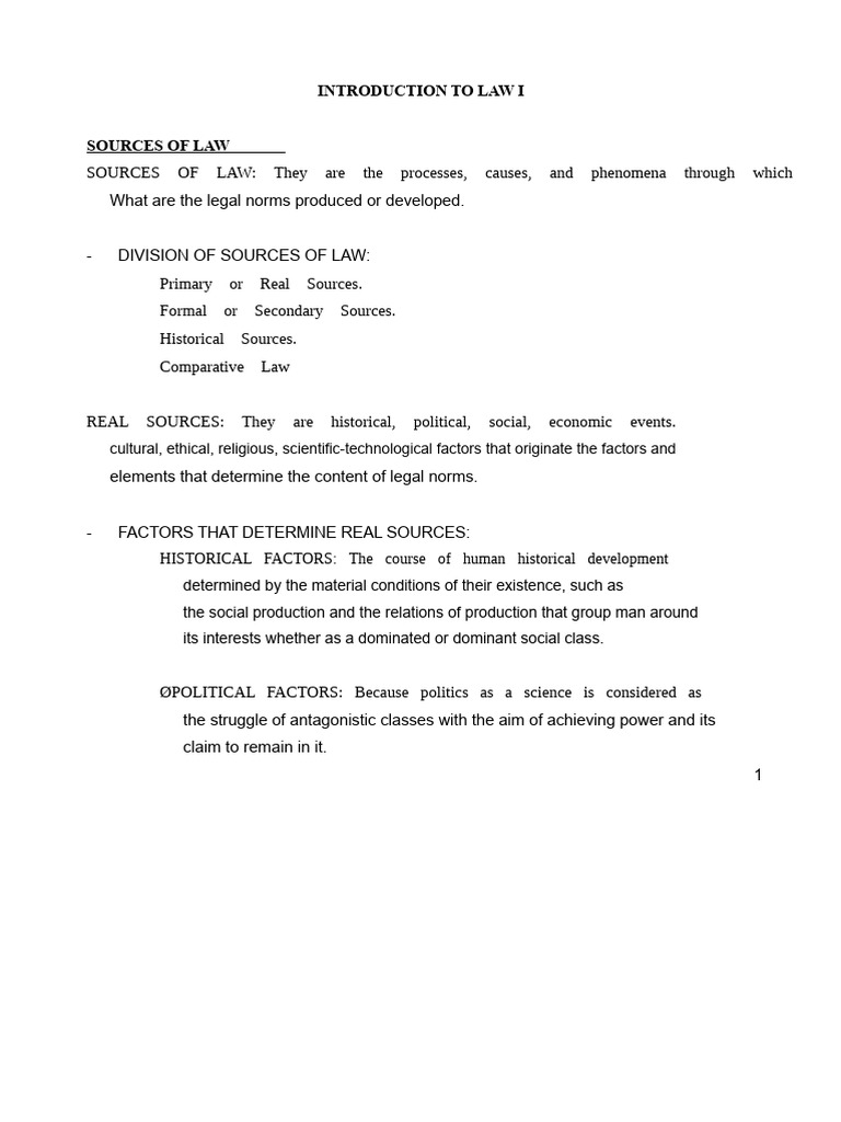 Introduction To Law and LAW USAC | PDF | Rights | Treaty