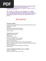 The Cube Personality Test PDF | PDF | Psychological Concepts | Psychology