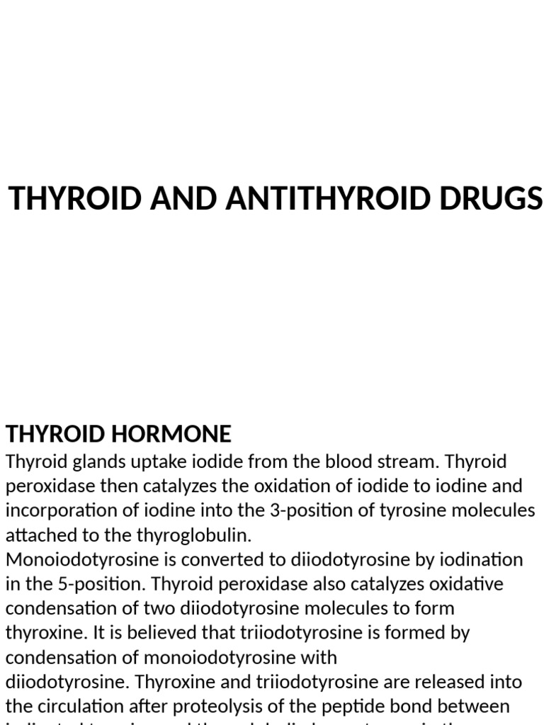 Proloid Thyroid: Uses and Dosage | PDF | Thyroid | Hyperthyroidism