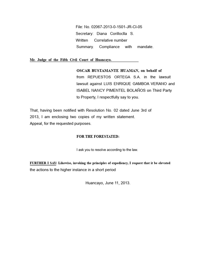 Written Rectification | PDF