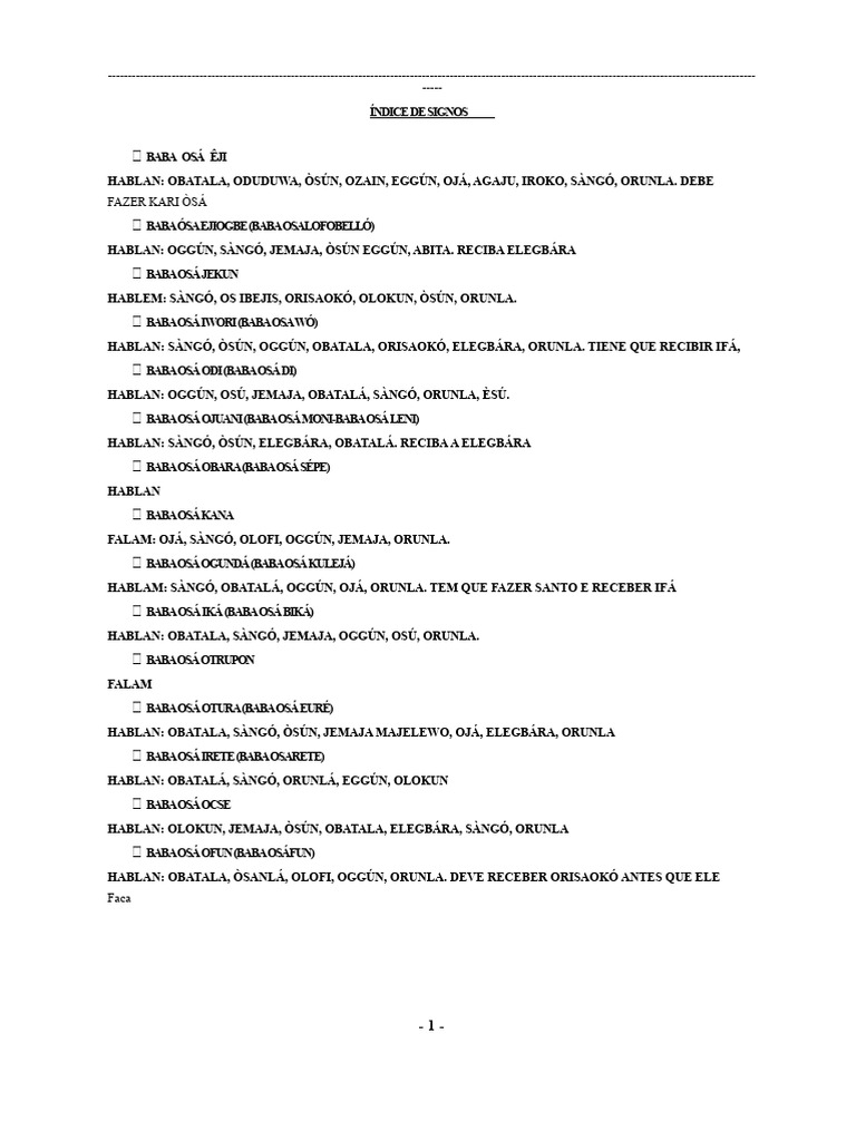 10.DÉCIMO EJI.TRATADO DE IFÁ.OSA MEJI | PDF | Dinheiro