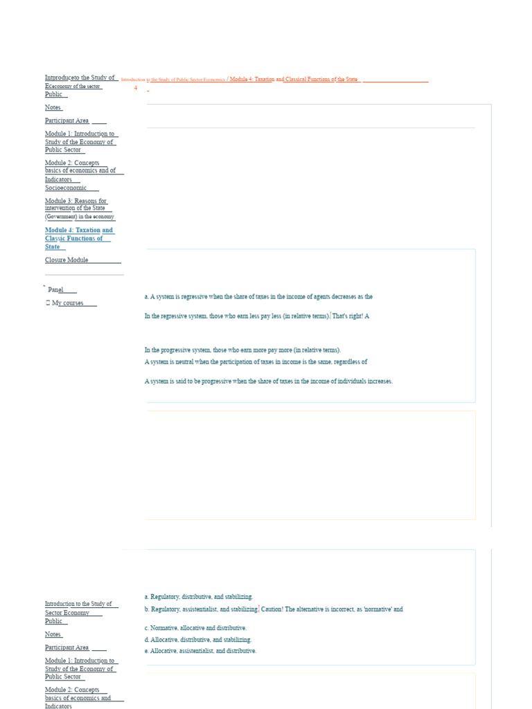 Evaluation Exercise - Module 4 - Review of The Attempt | PDF | Taxes | Economics
