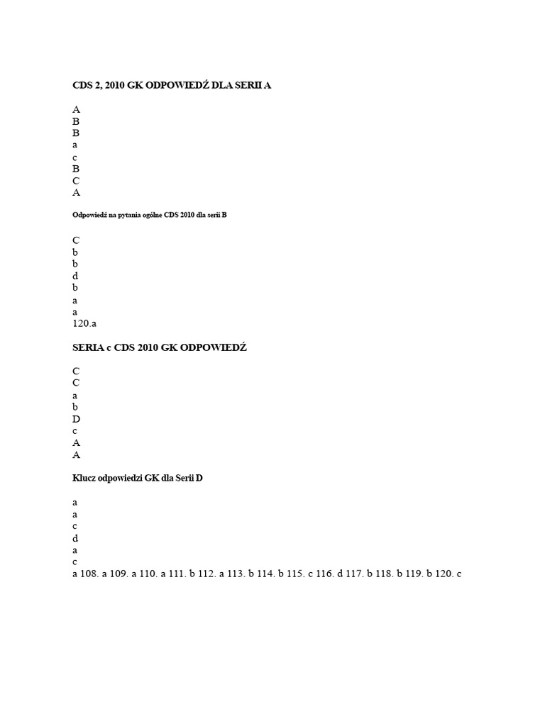 Cds Solut | PDF