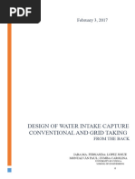 Design of Water Intake Structures | PDF | Concrete | Water
