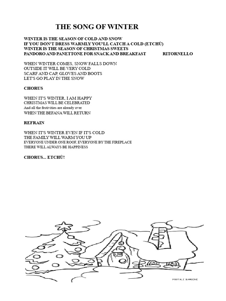 The Song of Winter Lyrics | PDF