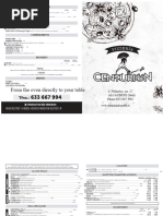 FGH Cafeteria Lunch Menu | PDF | Sauce | Hamburgers