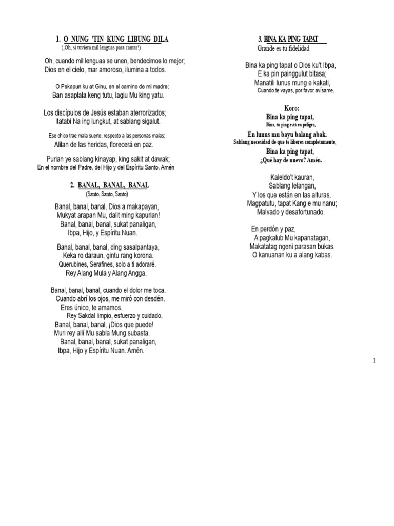 Himnos | PDF | Teología | Concepciones de dios