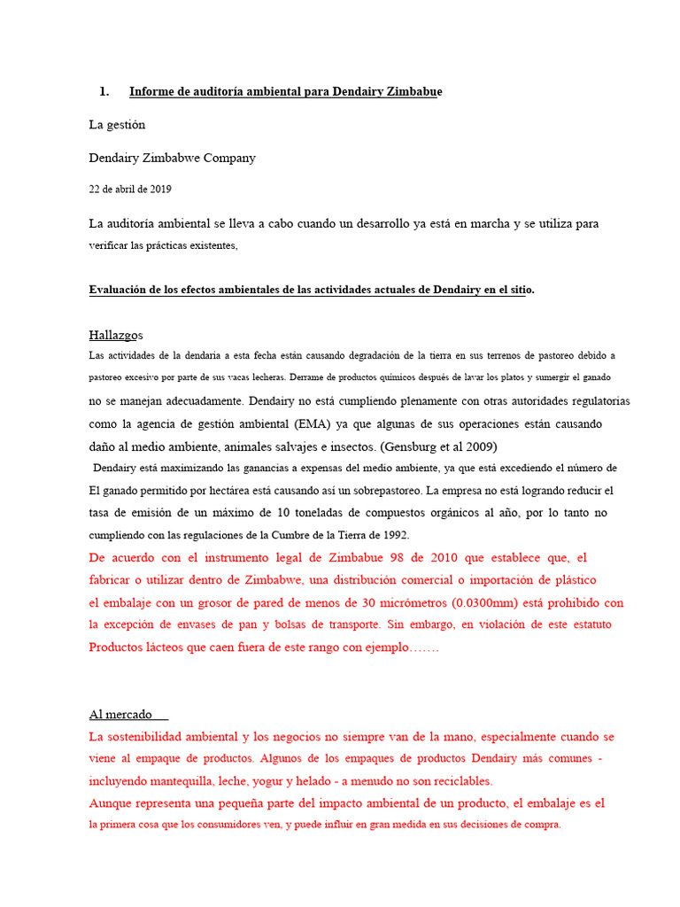 DENDAIRY ASIGNACION Ed 2 | PDF | Mercado (economía) | Leche