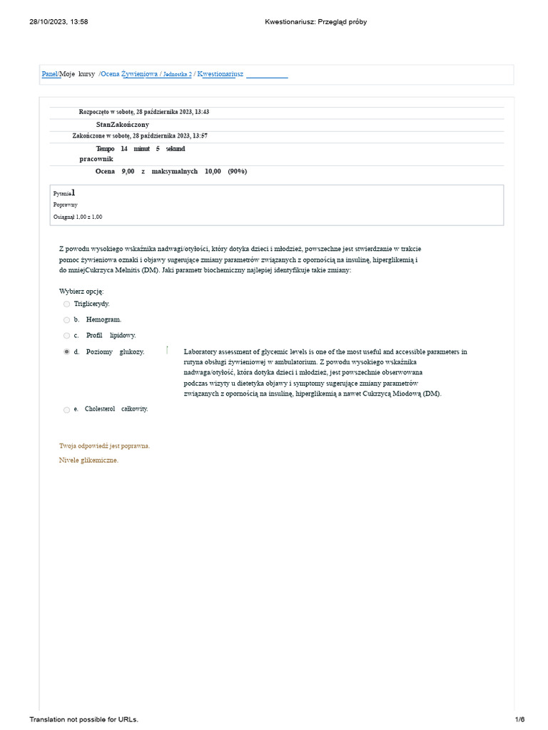 Kwestionariusz - 2 | PDF