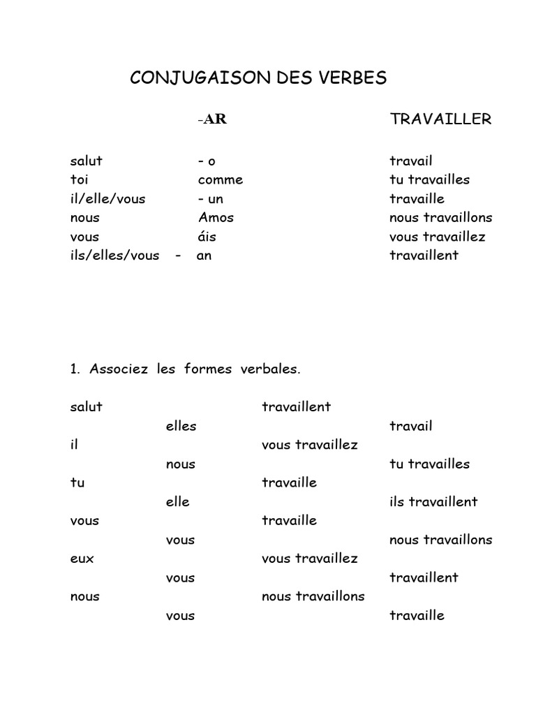 Conjugaison du verbe "s'ennuyer" | PDF | Verbe | Mécanique du langage