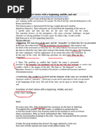Five Sentence Story Examples PDF | PDF