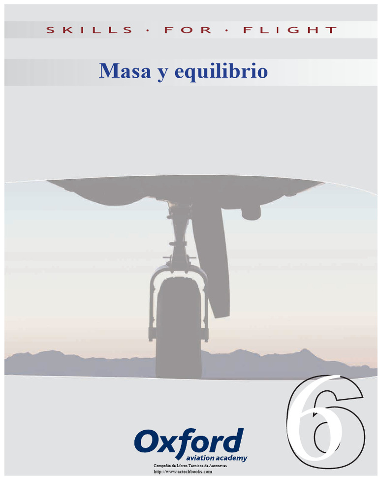Masa y Balance OXFORD PPL | PDF | Quitarse | Avión