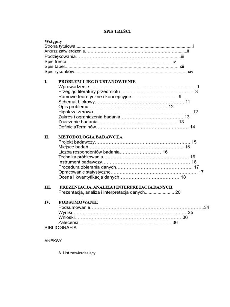Spis Treści | PDF