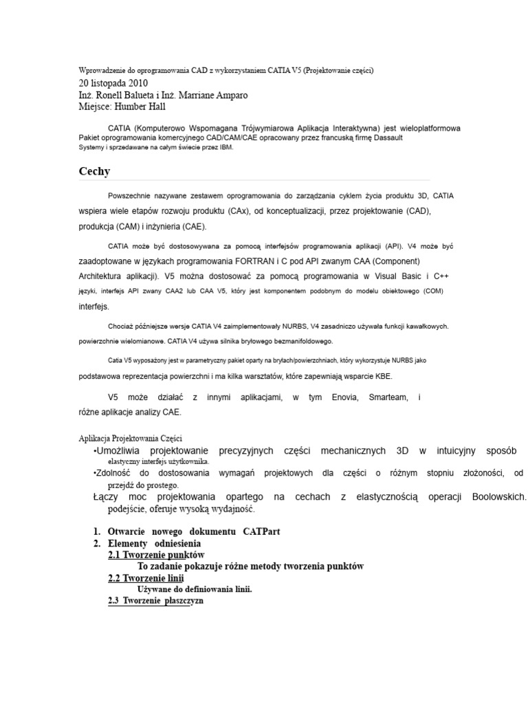 CATIA | PDF