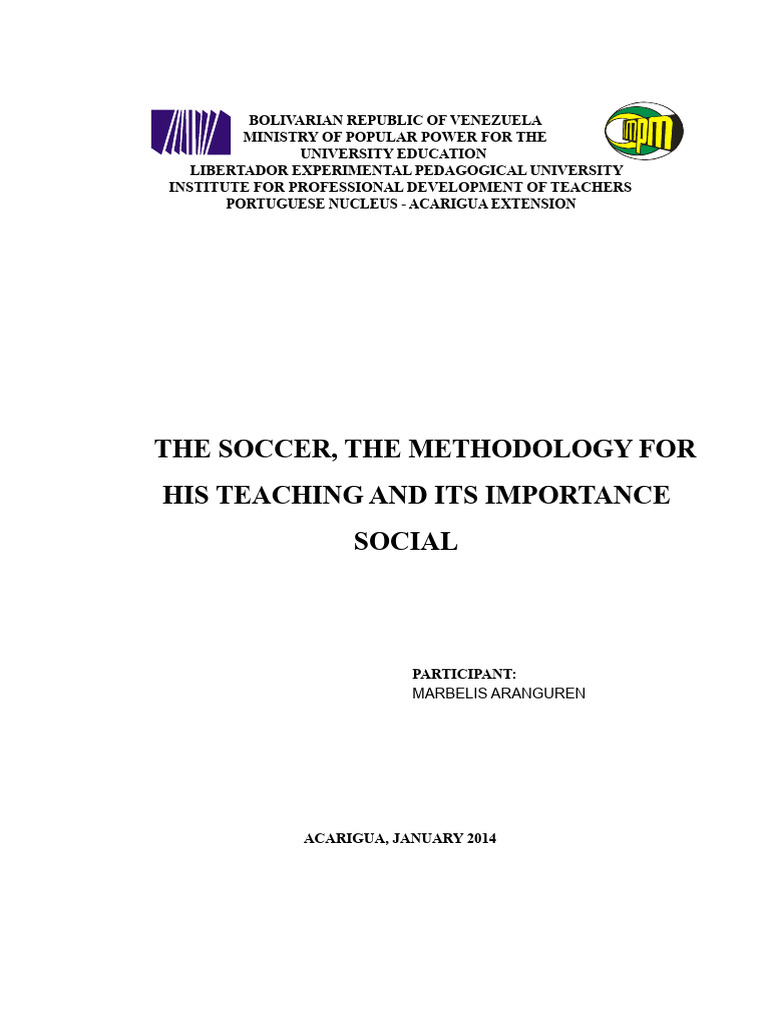 Football Essay | PDF | Methodology | Teaching Method