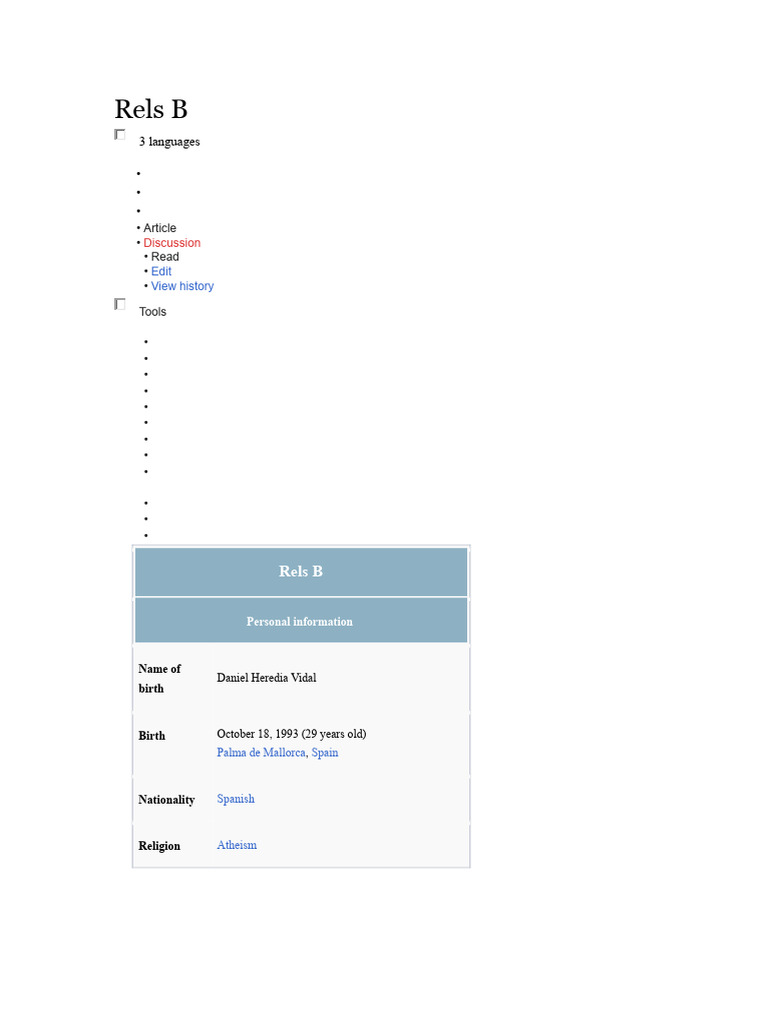Rels B | PDF | Popular Music | Musical Subgenres