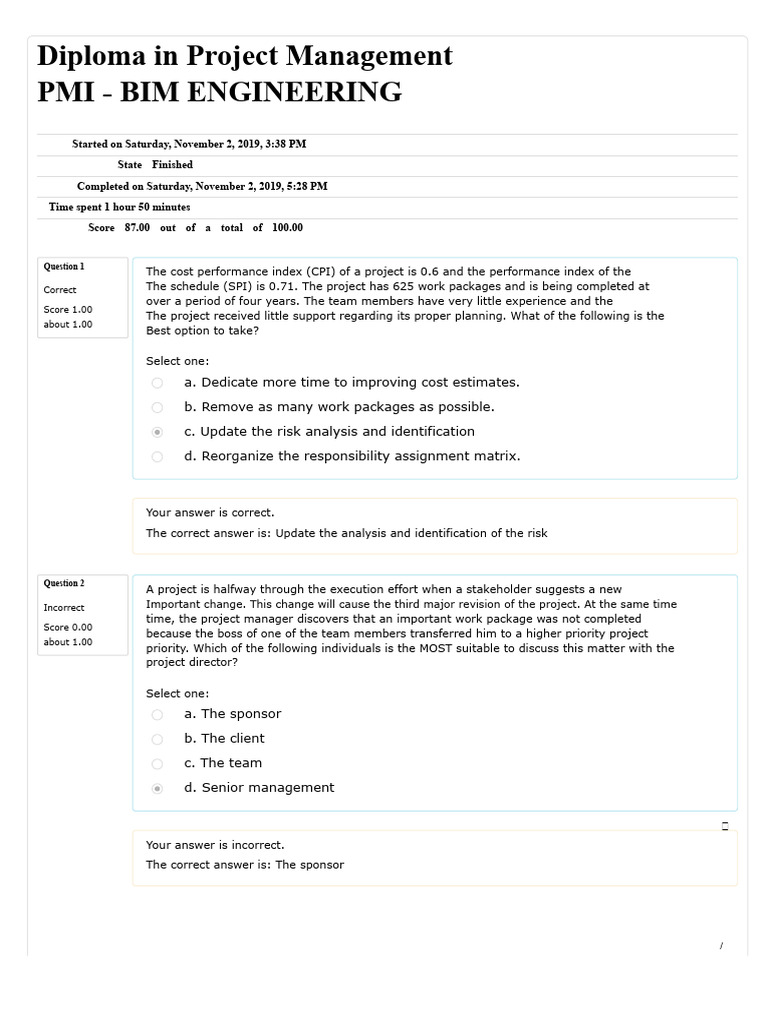 Project Management Diploma Overview | PDF | Risk | Project Management